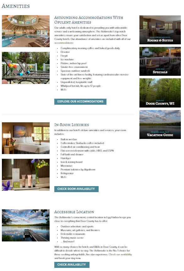 Top 5 Pages That Every Innkeeper Needs on Their Website - Q4Launch